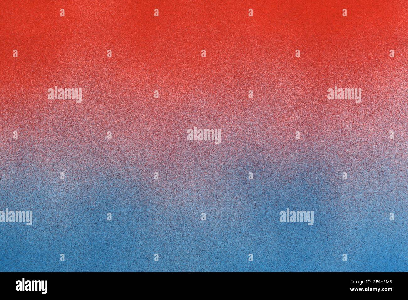 spray paint gradient from red to blue on a white paper background Stock ...