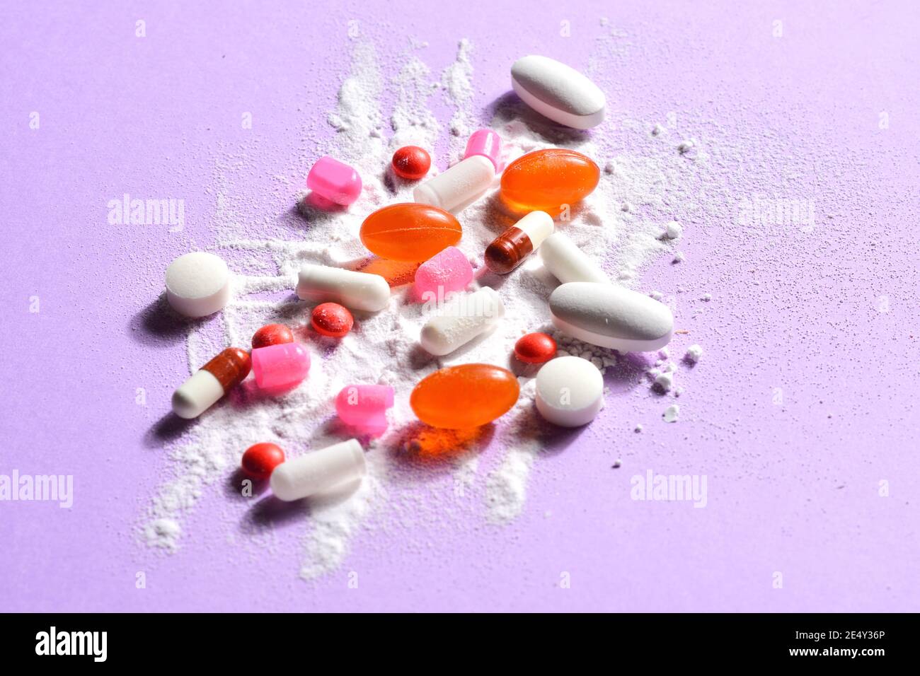 Spilled powder hi-res stock photography and images - Alamy