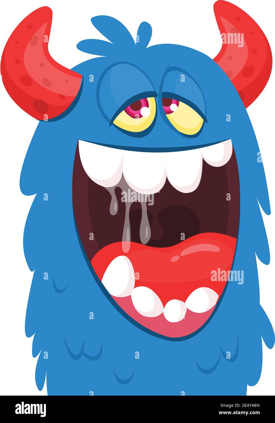 Monster Face Clip Art