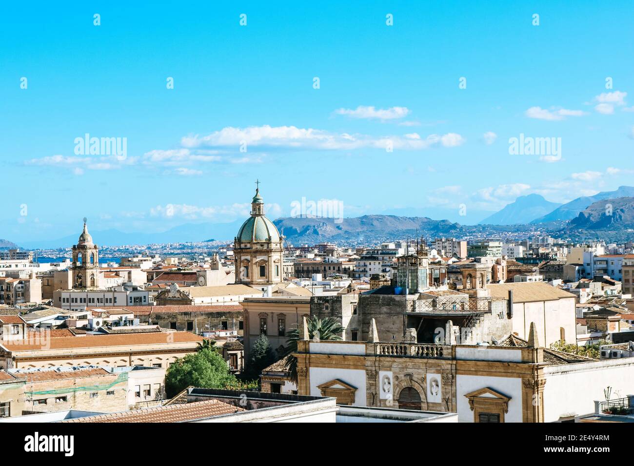 Historic city center palermo from above hi-res stock photography and ...