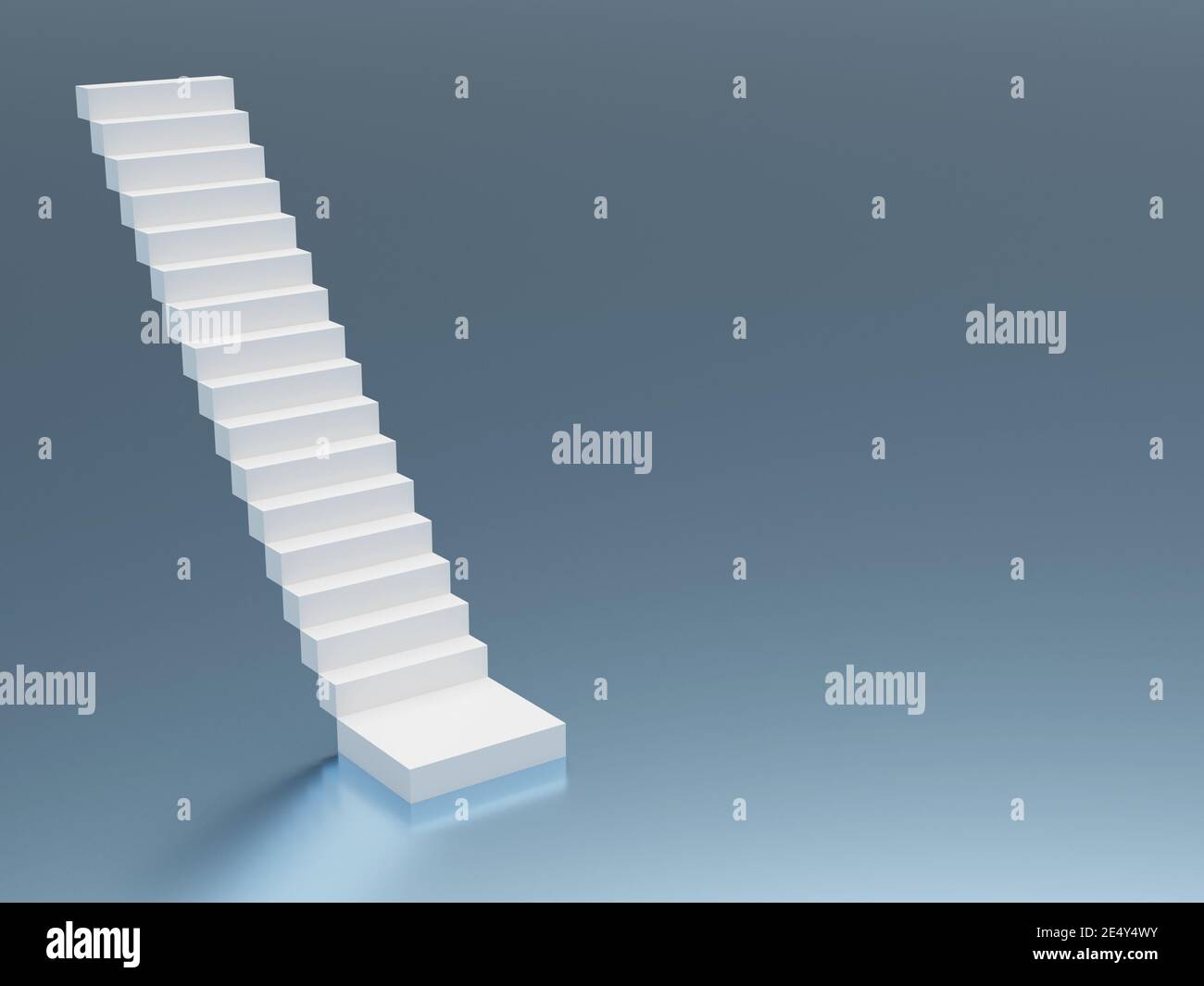 Abstract staircase. Stairs with steps, business concept. 3d rendering ...