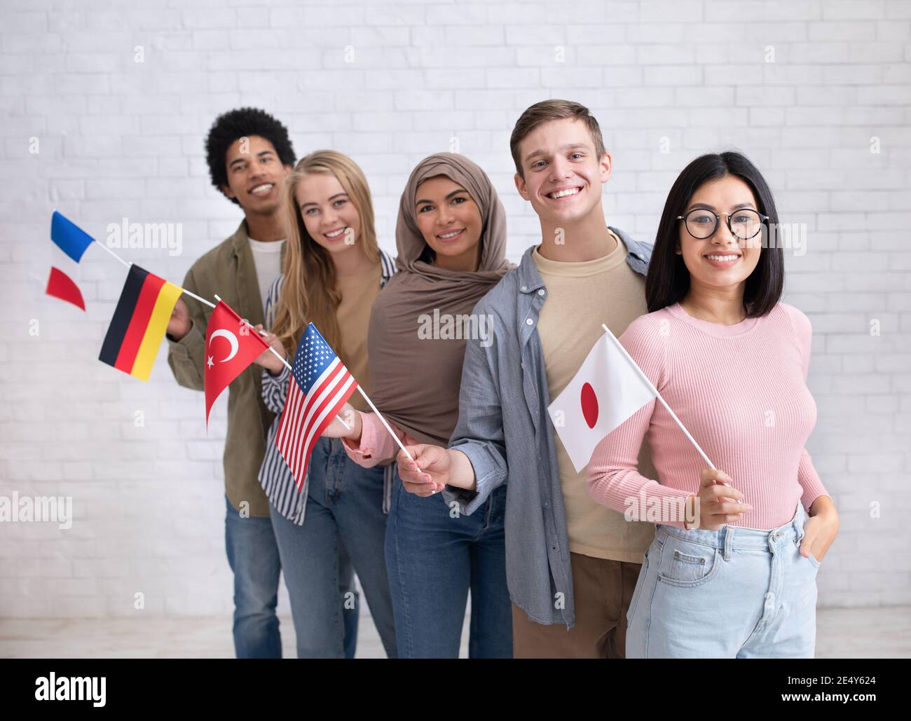 Different nationality people hi-res stock photography and images - Alamy