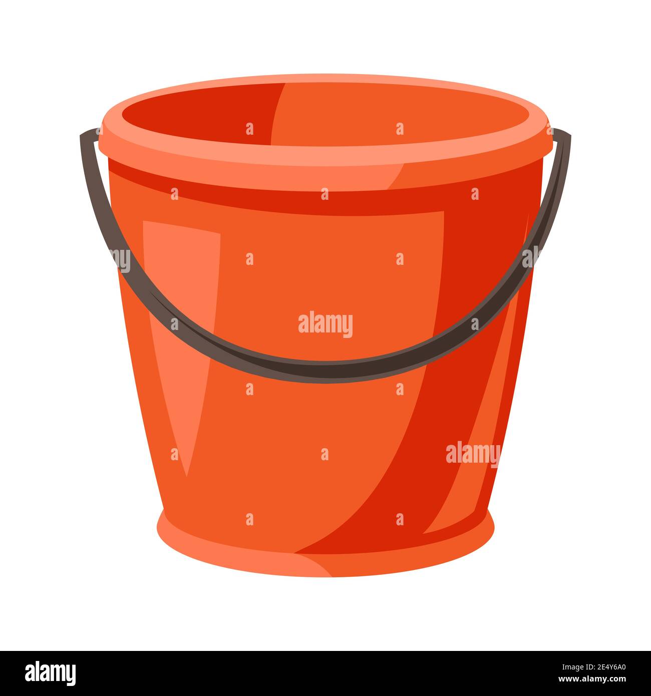 Illustration of garden plastic bucket Stock Vector Image & Art - Alamy