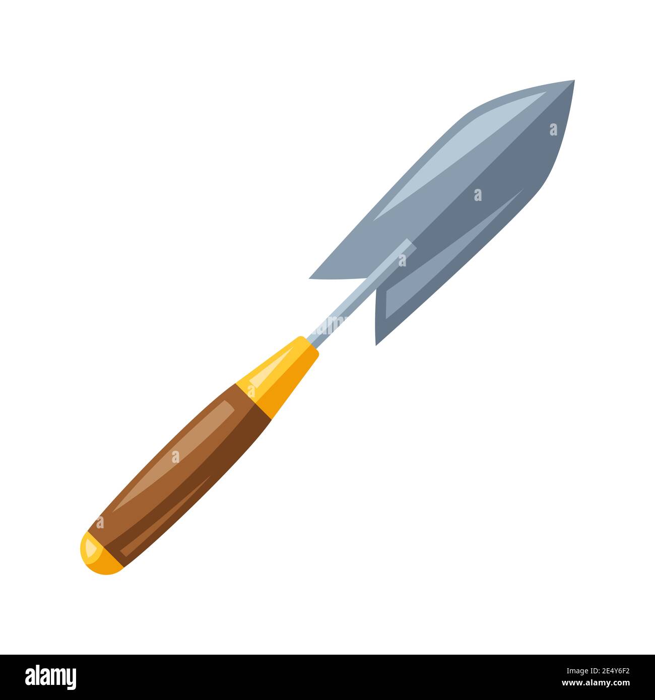 Farm countryside shovel tool Stock Vector Images - Alamy