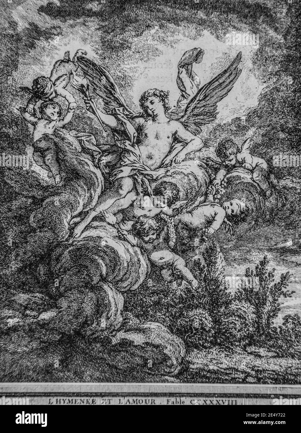 l'hymenee et l'amour ,fables de la fontaine,editeur talan,dier 1904 ...