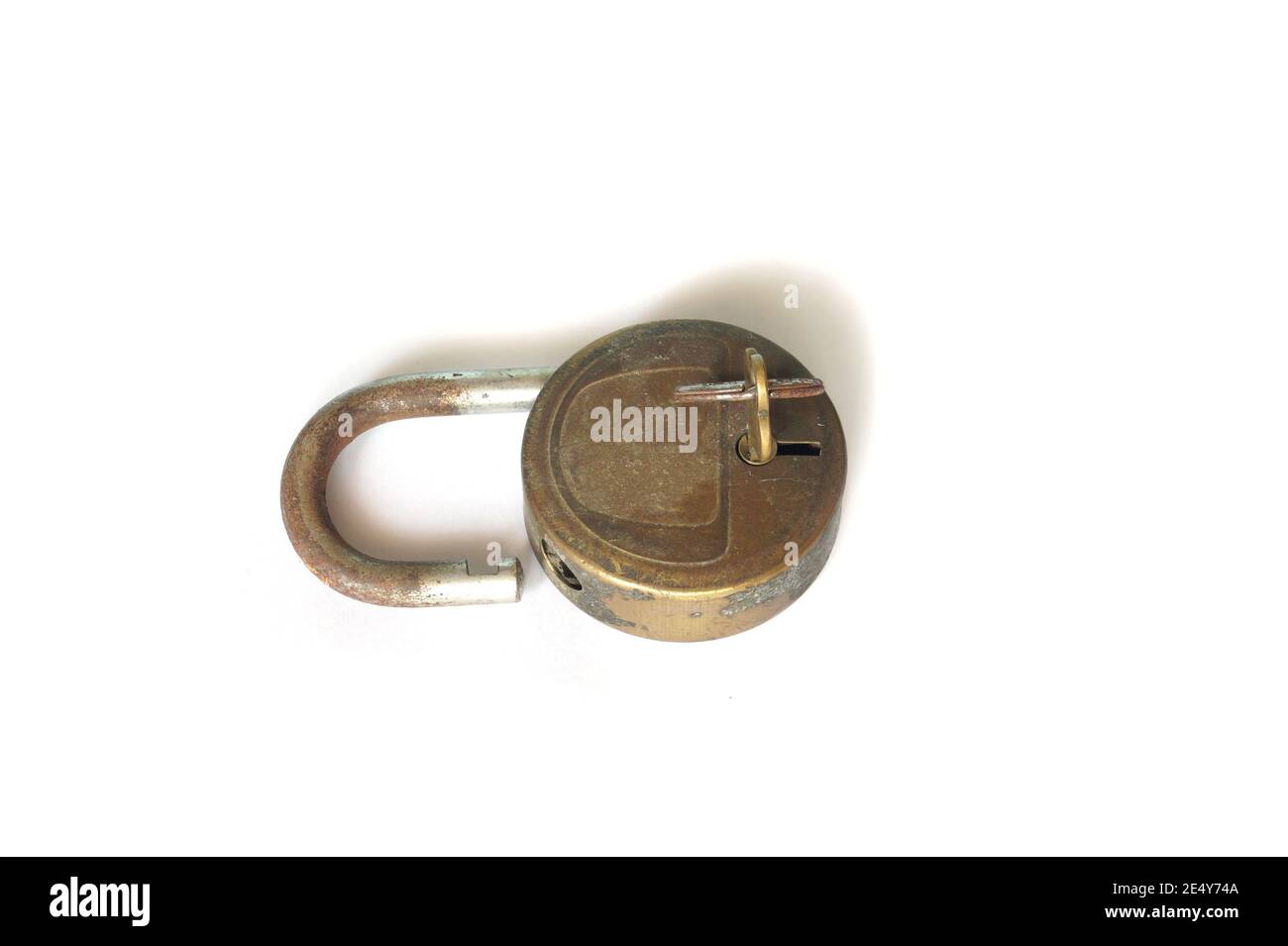 Unlocked padlock Cut Out Stock Images & Pictures - Alamy