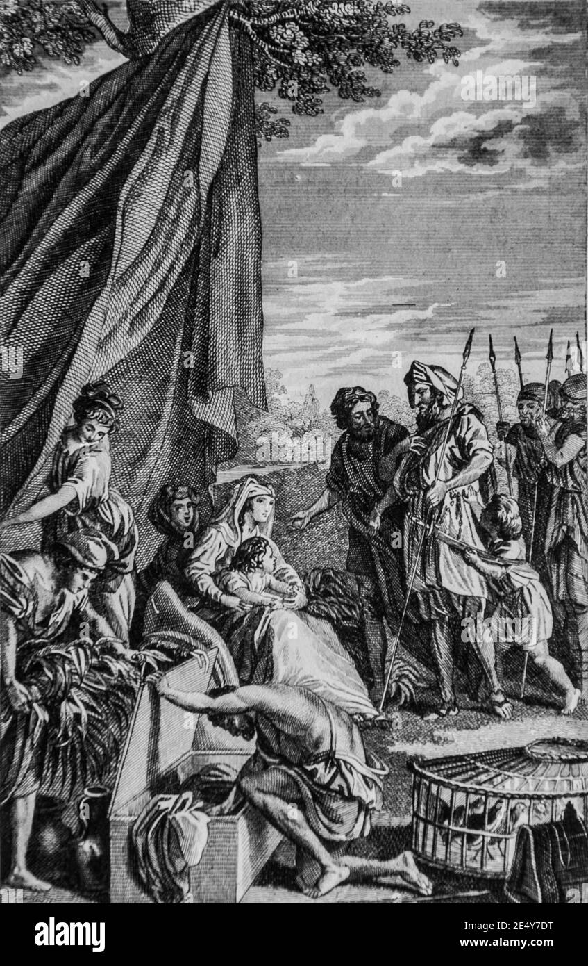 Laban bible hi-res stock photography and images - Alamy