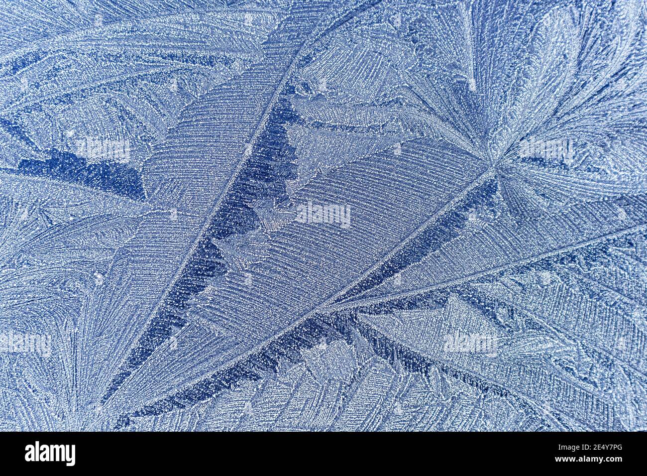 Beautiful winter frost pattern hi-res stock photography and images - Alamy