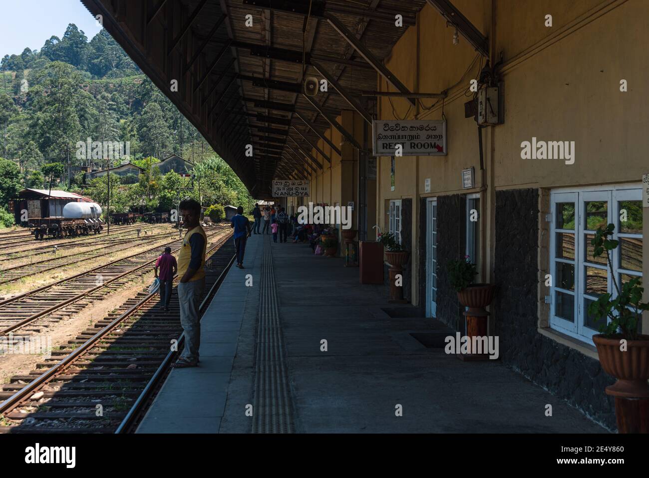 nanu oya, Nuwara Eliya Train Station Stock Photo - Alamy
