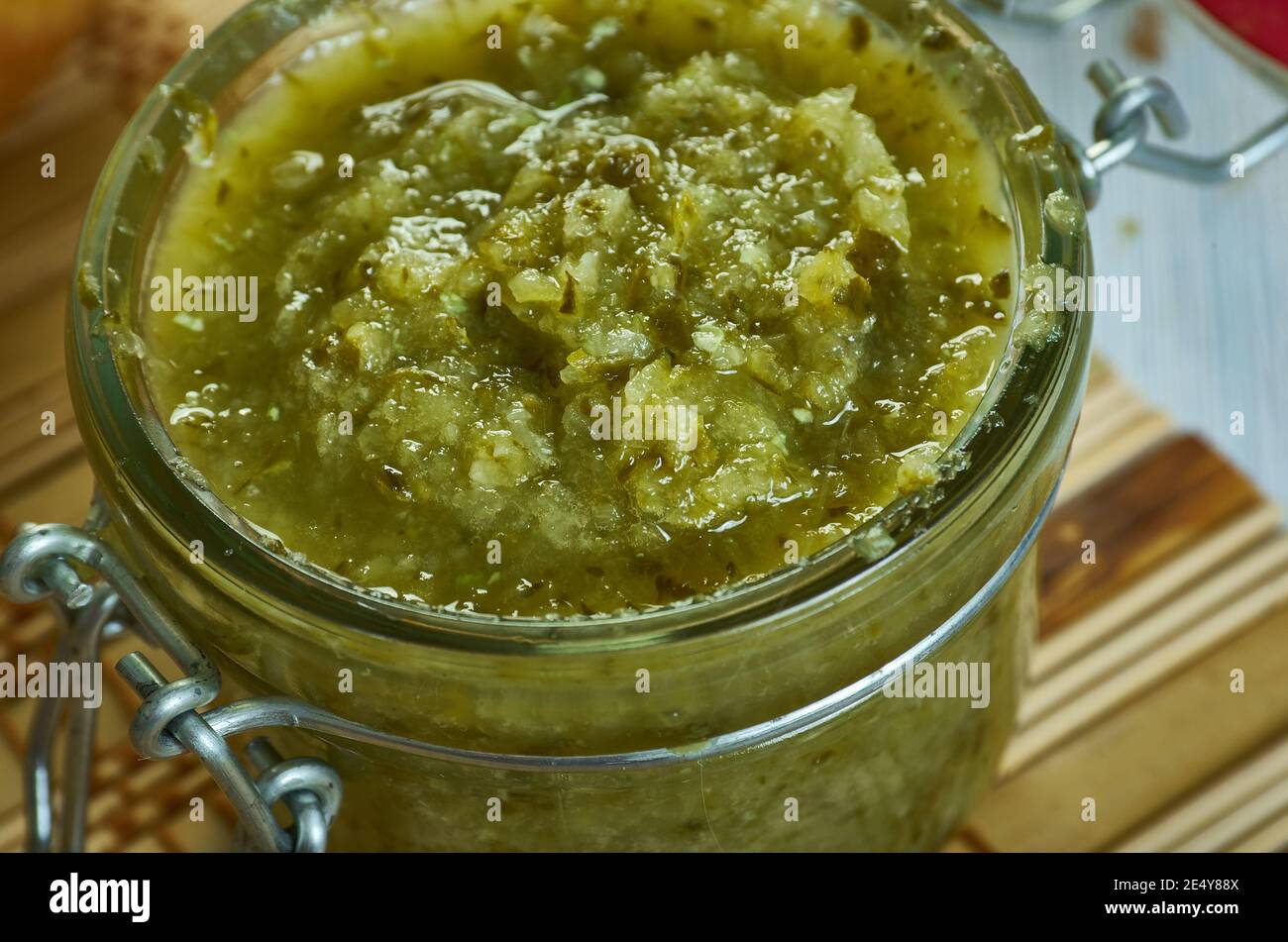 Bostongurka - Swedish meaning "Boston cucumber" is a type of relish ...