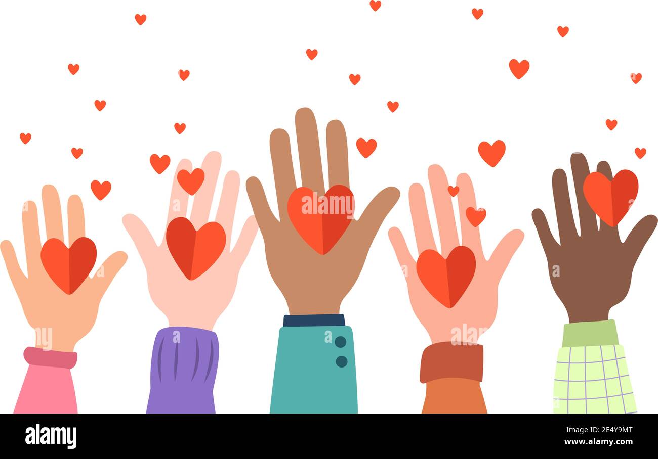 Woman hearts Stock Vector Images - Alamy