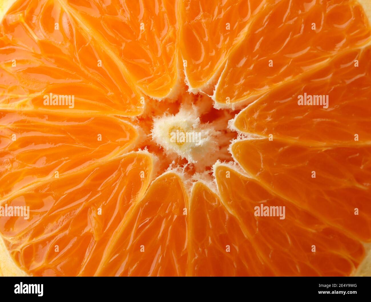 Ripe sweet mandarin on whole background, macro Stock Photo - Alamy