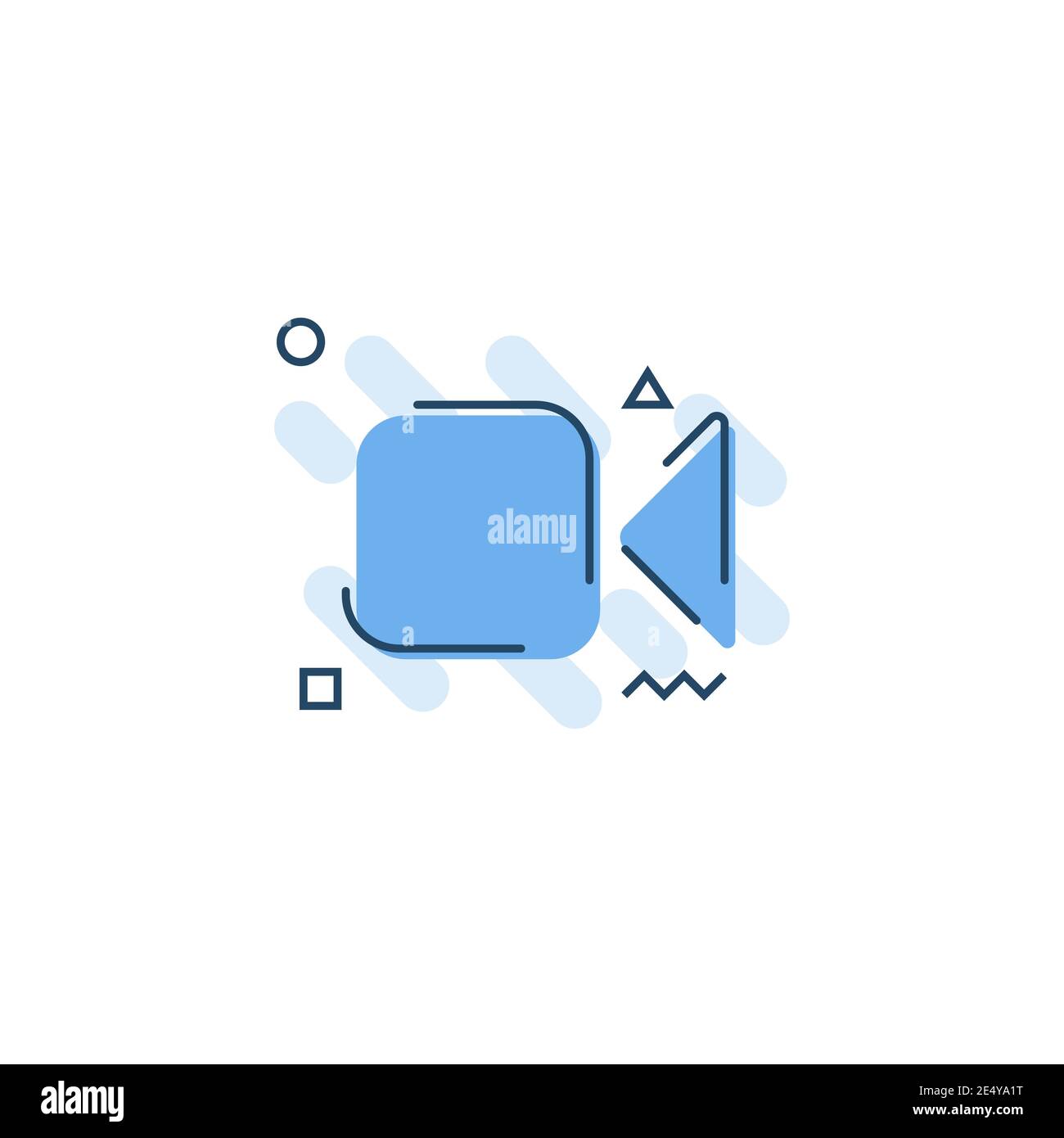 Video call icon. Online call symbol. Vector illustration Stock Vector ...