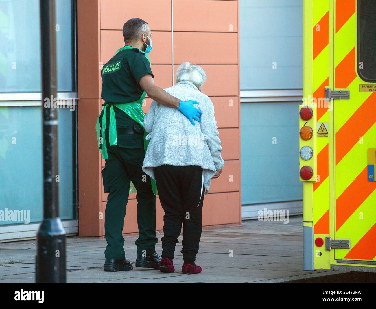 Nurse stress covid uk hi-res stock photography and images - Alamy