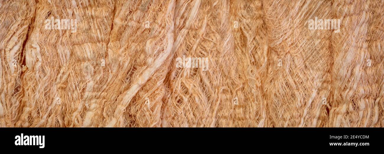 raw, natural mulberry paper handmade in Thailand - background and ...