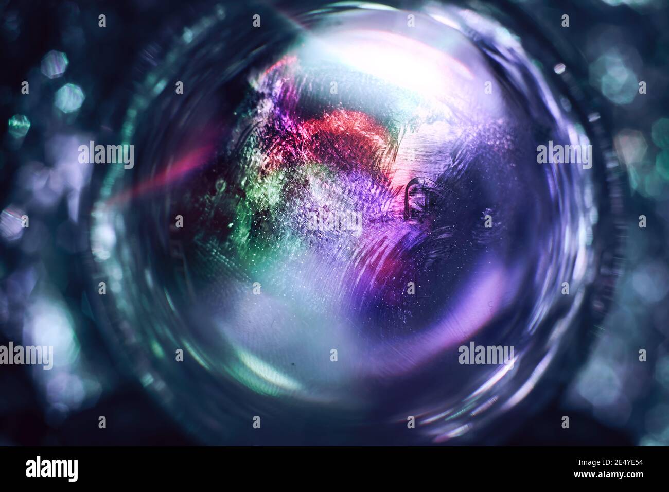 Beautiful abstract surreal texture on a light pastel dark magic ...