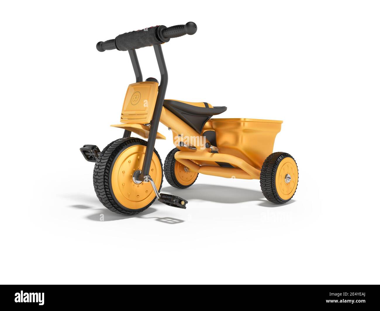 Tricycle toy view Cut Out Stock Images & Pictures - Alamy