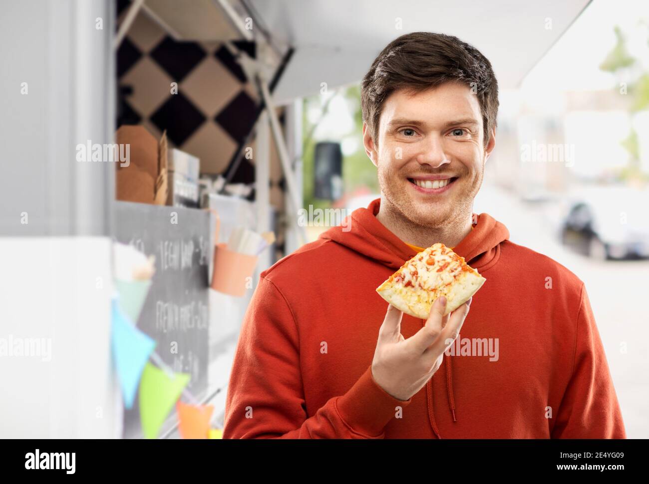 Pizza truck hi-res stock photography and images - Alamy