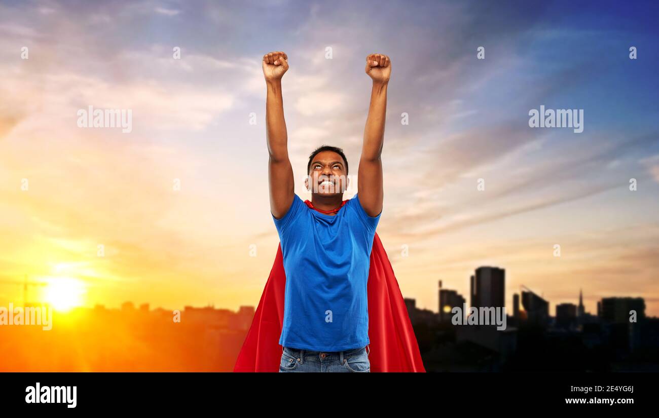 Fist raised indian man hi-res stock photography and images - Alamy