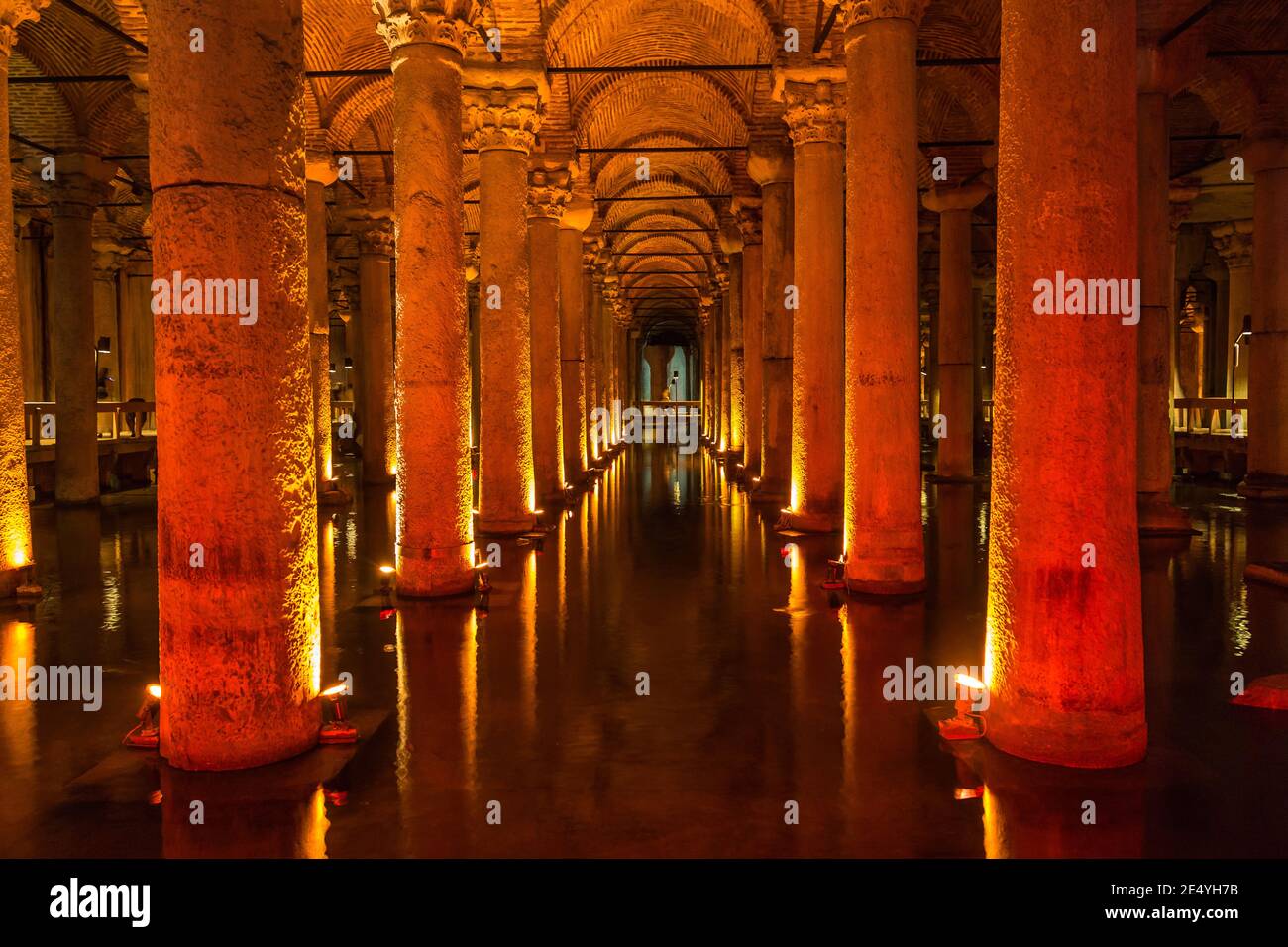The Basilica Cistern ("Sunken Palace", or "Sunken Cistern"), is the ...