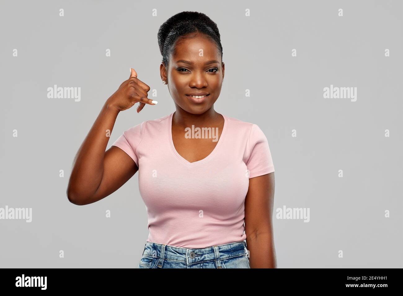 African american sign language hi-res stock photography and images - Alamy