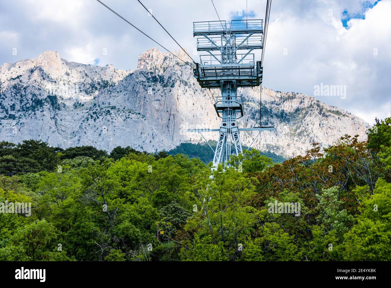 Tower of ropeway hi-res stock photography and images - Alamy