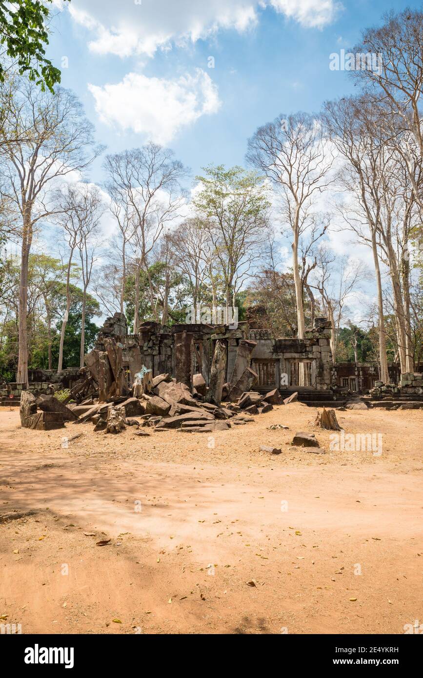 Prasat Thom of Koh Ker temple site, Preah Vihear Region, Cambodia, Asia ...