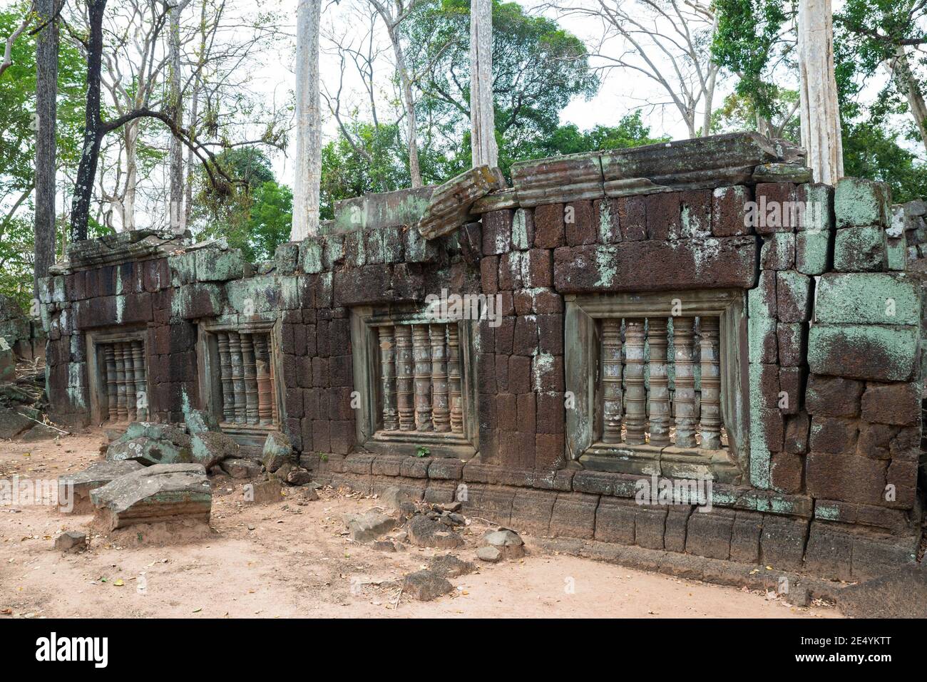 Prasat Thom of Koh Ker temple site, Preah Vihear Region, Cambodia, Asia ...