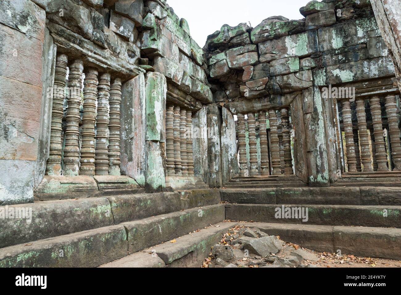 Prasat Thom of Koh Ker temple site, Preah Vihear Region, Cambodia, Asia ...
