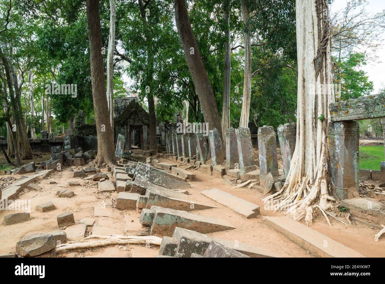 Prasat Thom of Koh Ker temple site, Preah Vihear Region, Cambodia, Asia ...