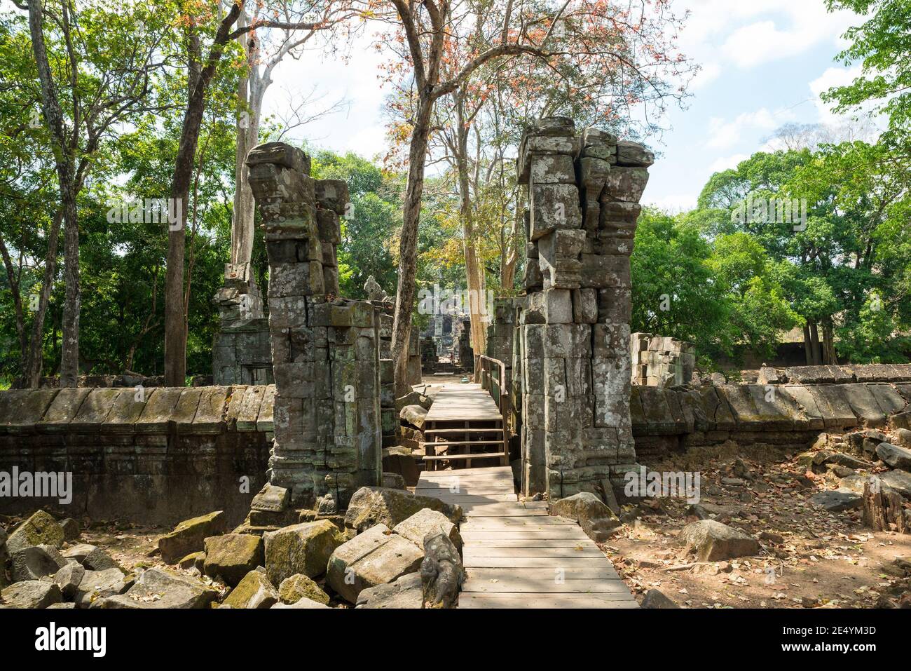Prasat Thom of Koh Ker temple site, Preah Vihear Region, Cambodia, Asia ...
