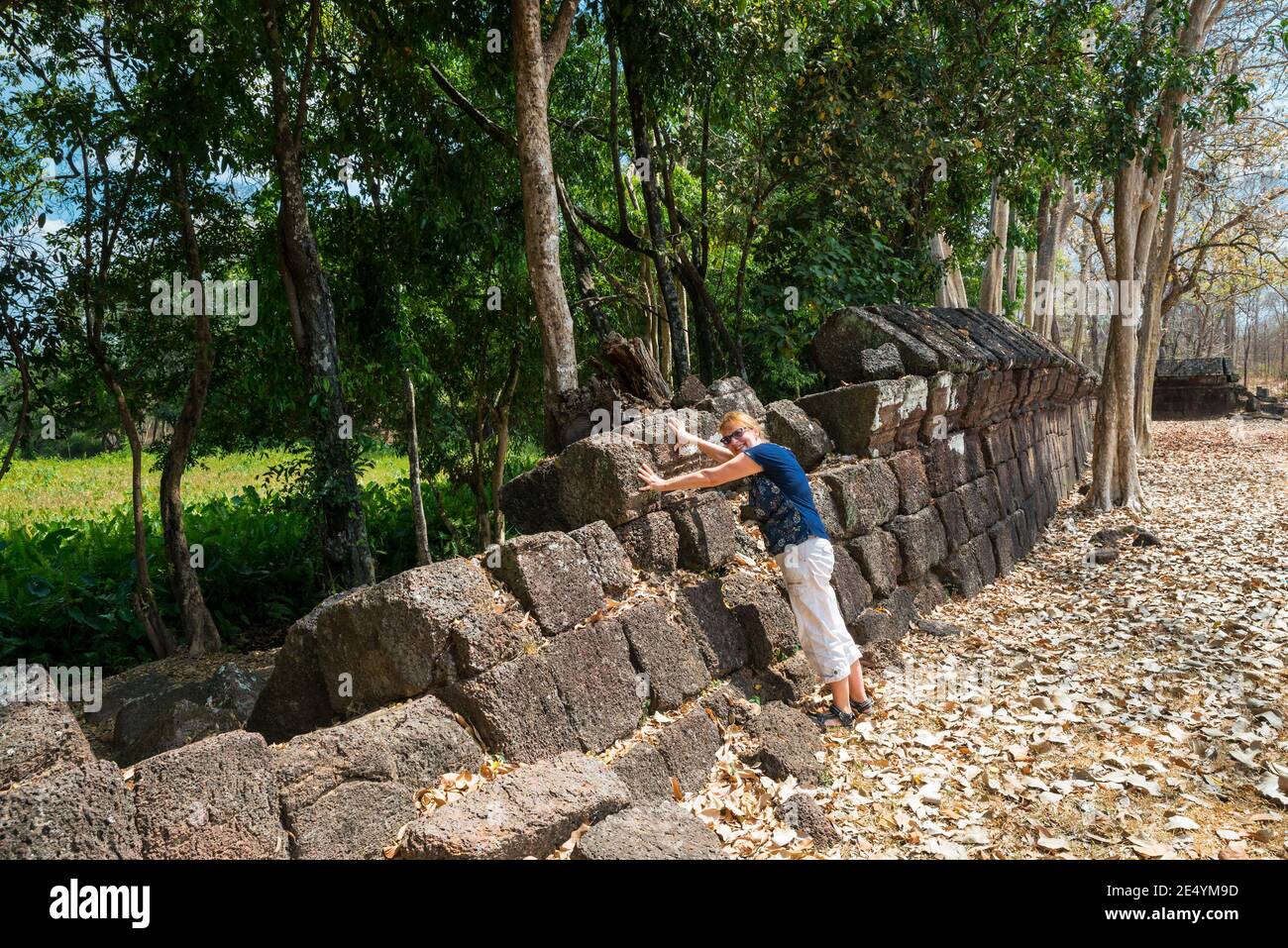 Prasat Thom of Koh Ker temple site, Preah Vihear Region, Cambodia, Asia ...