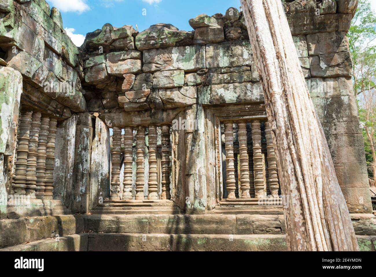 Prasat Thom of Koh Ker temple site, Preah Vihear Region, Cambodia, Asia ...