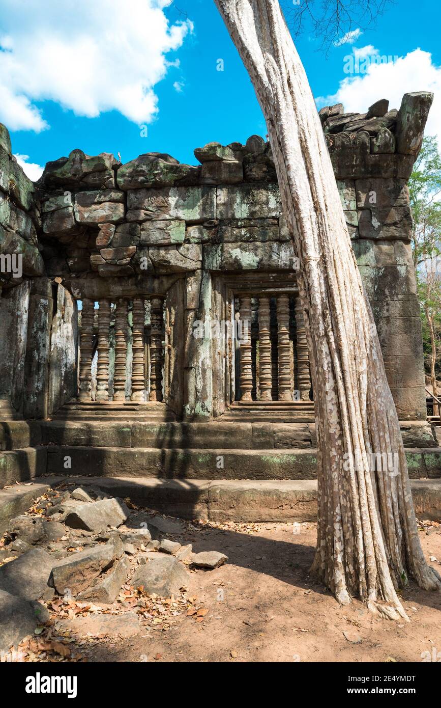 Prasat Thom of Koh Ker temple site, Preah Vihear Region, Cambodia, Asia ...