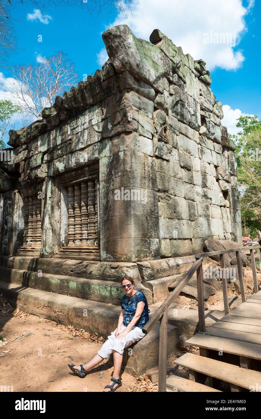 Prasat Thom of Koh Ker temple site, Preah Vihear Region, Cambodia, Asia ...