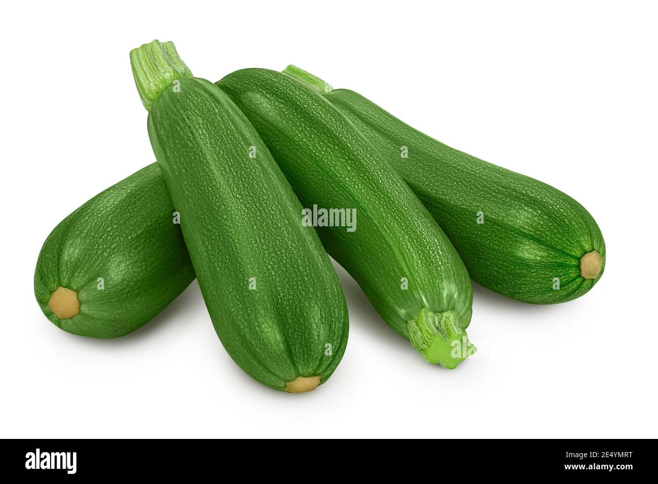 Fresh whole zucchini isolated on white background with clipping path ...