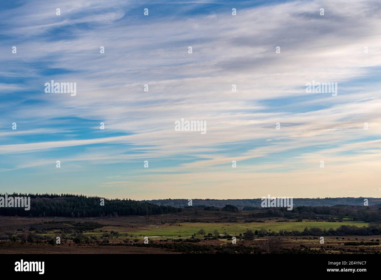 Cirrus clouds in winter hi-res stock photography and images - Alamy
