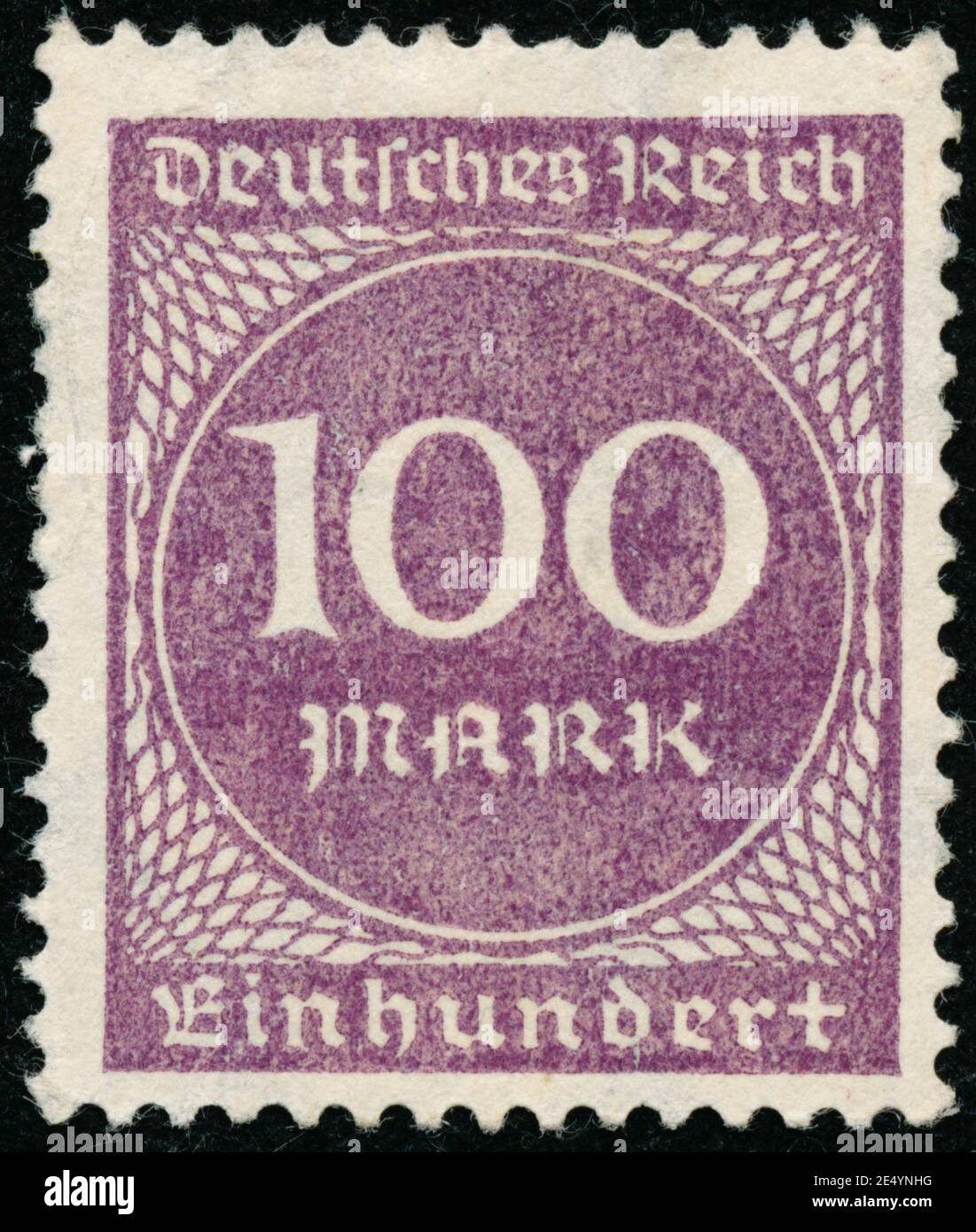 POLTAVA, UKRAINE - January 25, 2021. Vintage stamp printed in Germany ...