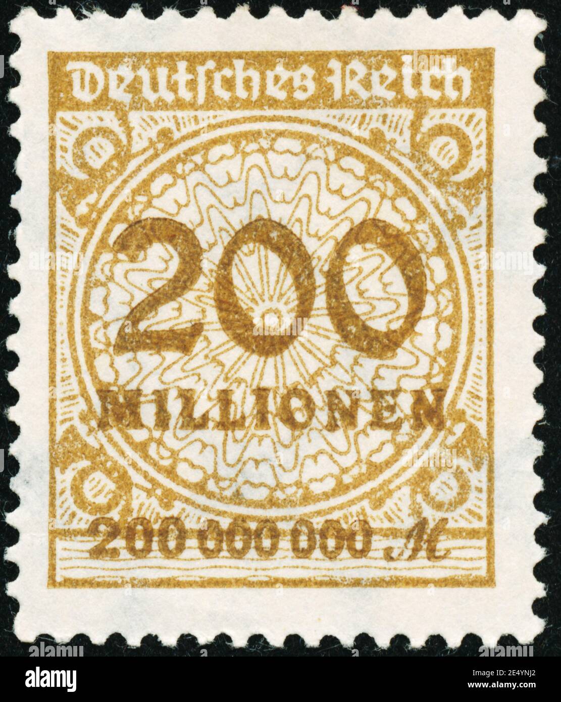POLTAVA, UKRAINE - January 25, 2021. Vintage stamp printed in Germany ...