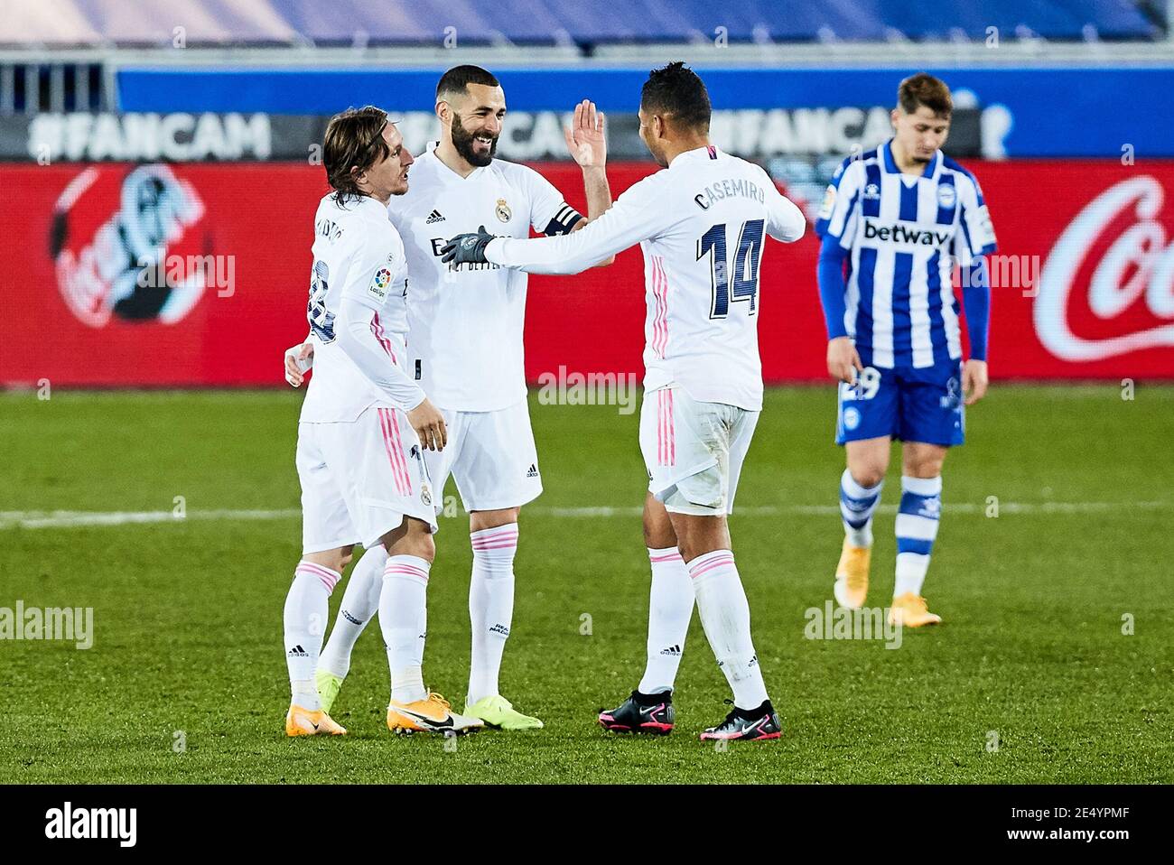 Karim benzema luka modric hi-res stock photography and images - Alamy