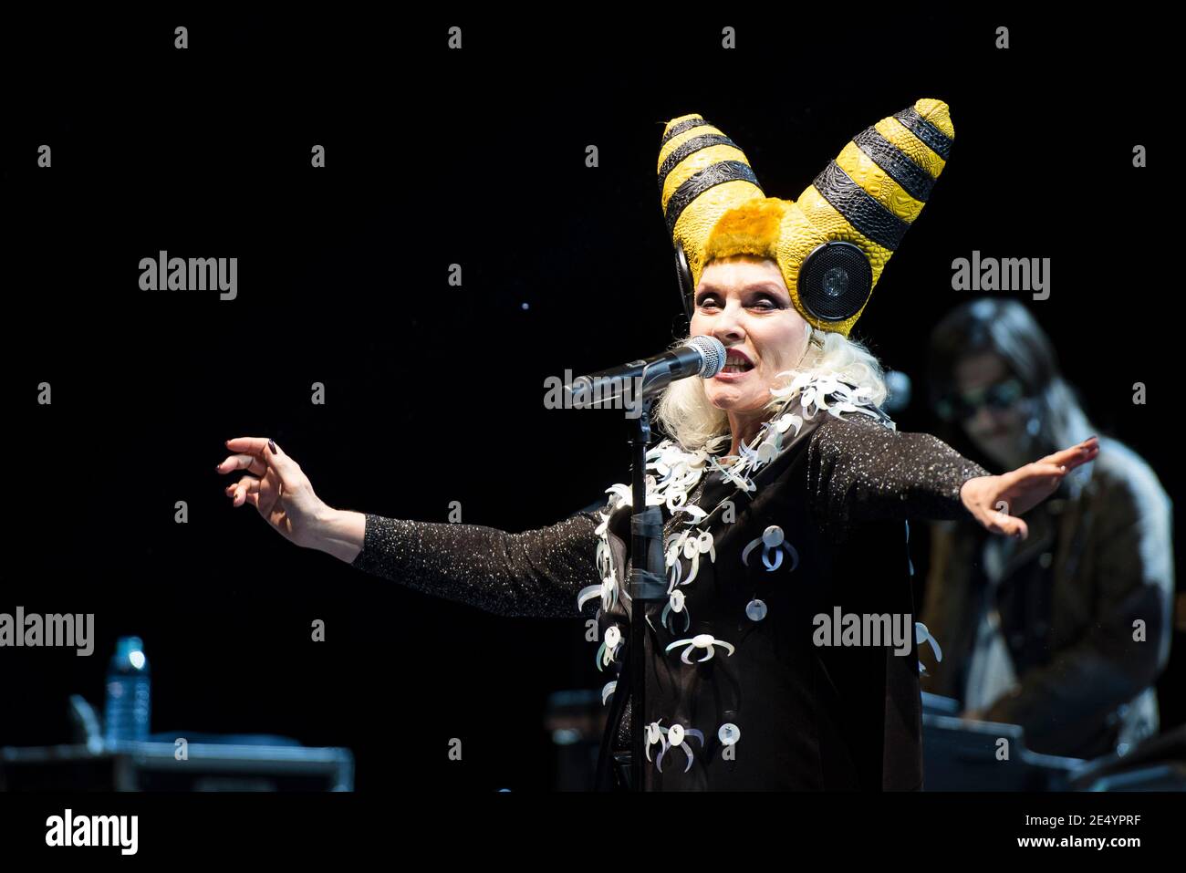 Debbie Harry of Blondie performs live on stage at the O2 Academy ...