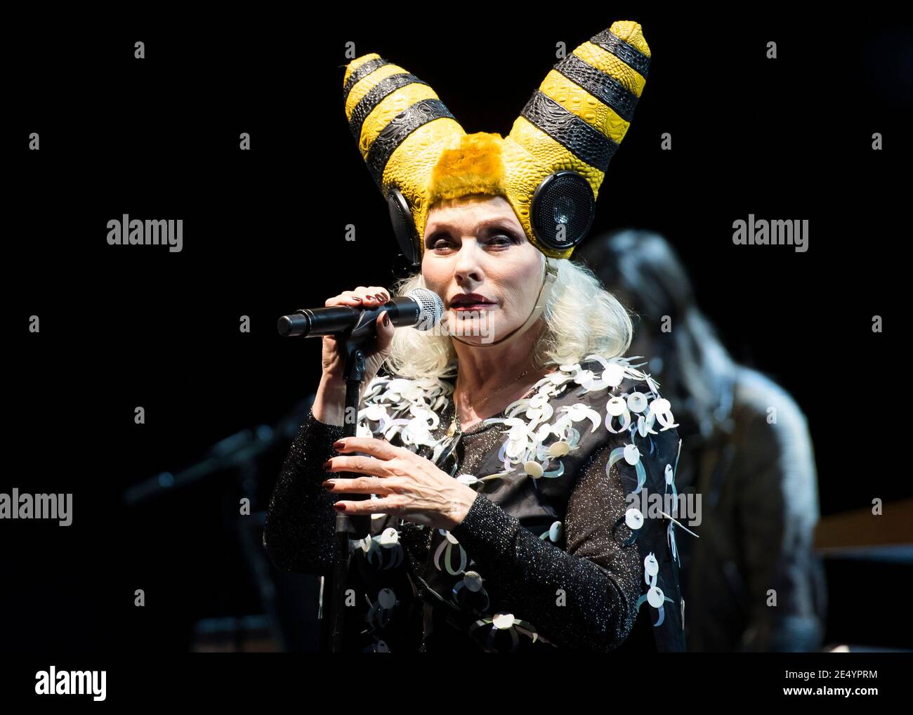 Debbie Harry of Blondie performs live on stage at the O2 Academy ...