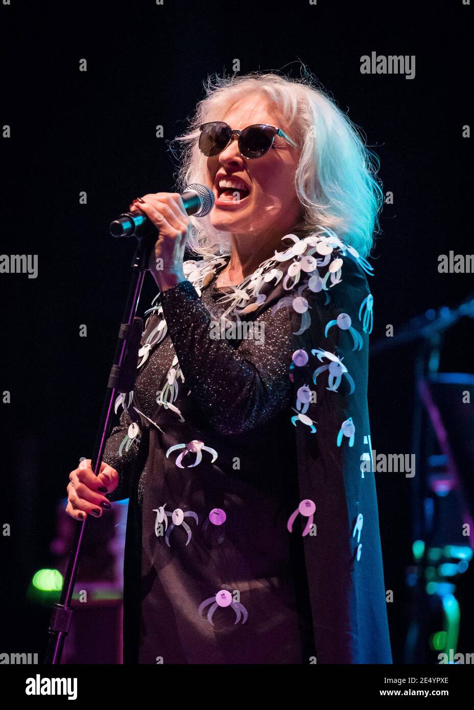 Debbie Harry of Blondie performs live on stage at the O2 Academy ...