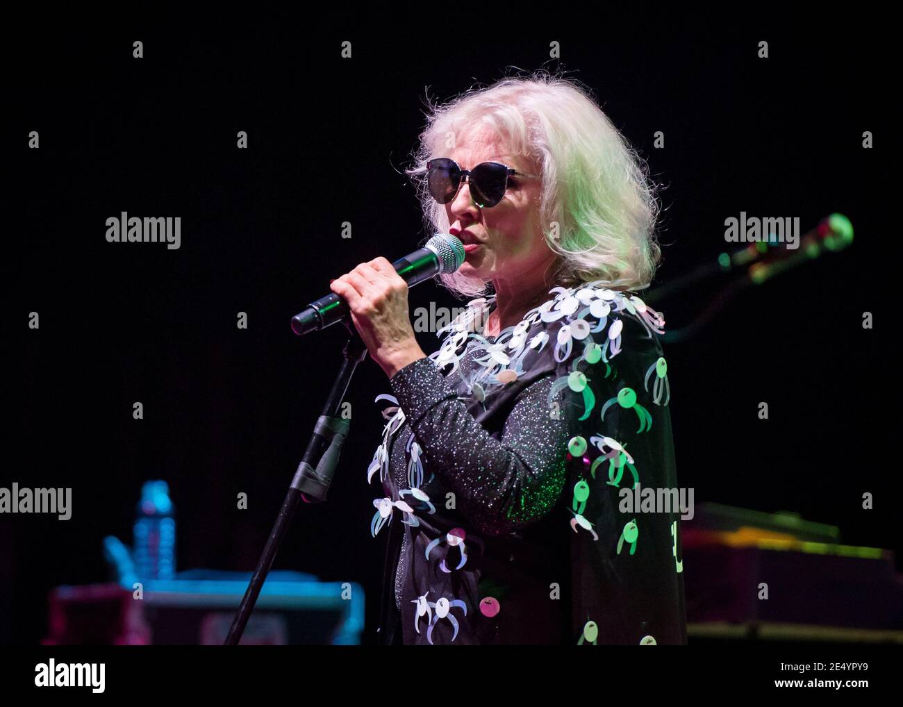 Debbie Harry of Blondie performs live on stage at the O2 Academy ...