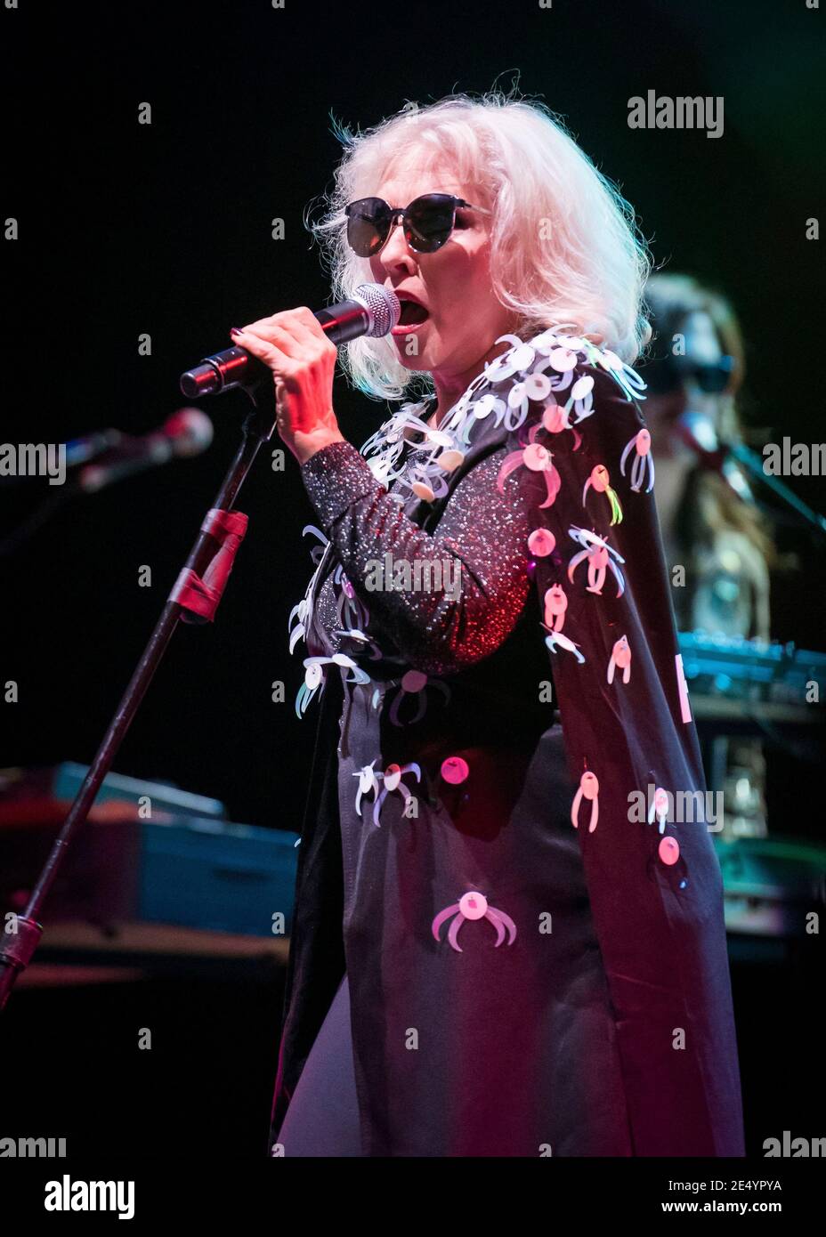 Debbie Harry of Blondie performs live on stage at the O2 Academy ...