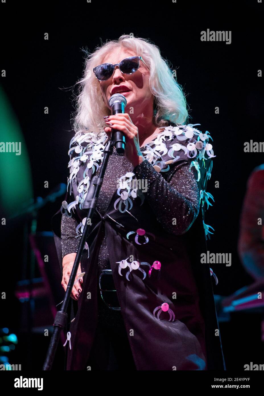 Debbie Harry of Blondie performs live on stage at the O2 Academy ...