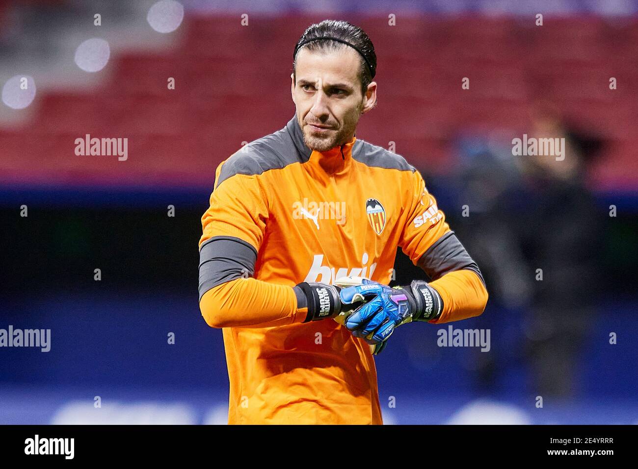Jaume Domenech of Valencia CF during the La Liga match between Atletico ...