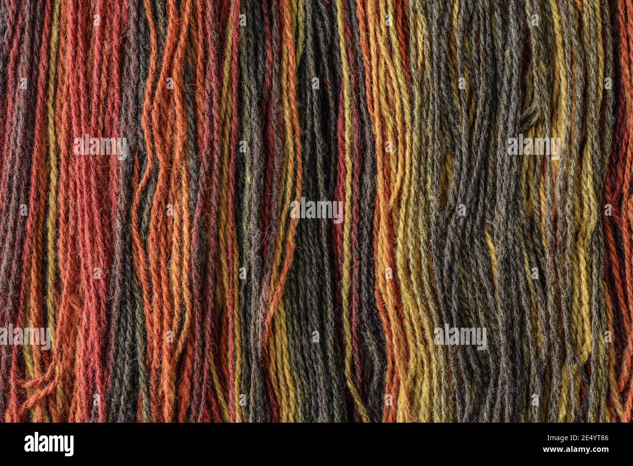 The beautiful colors of the dyeing yarn for the background Stock Photo ...