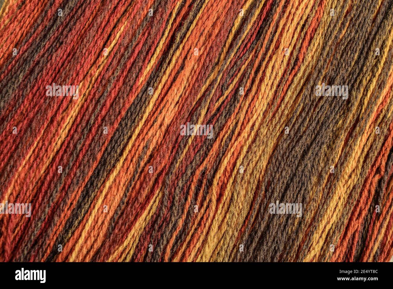 The beautiful colors of the dyeing yarn for the background Stock Photo ...
