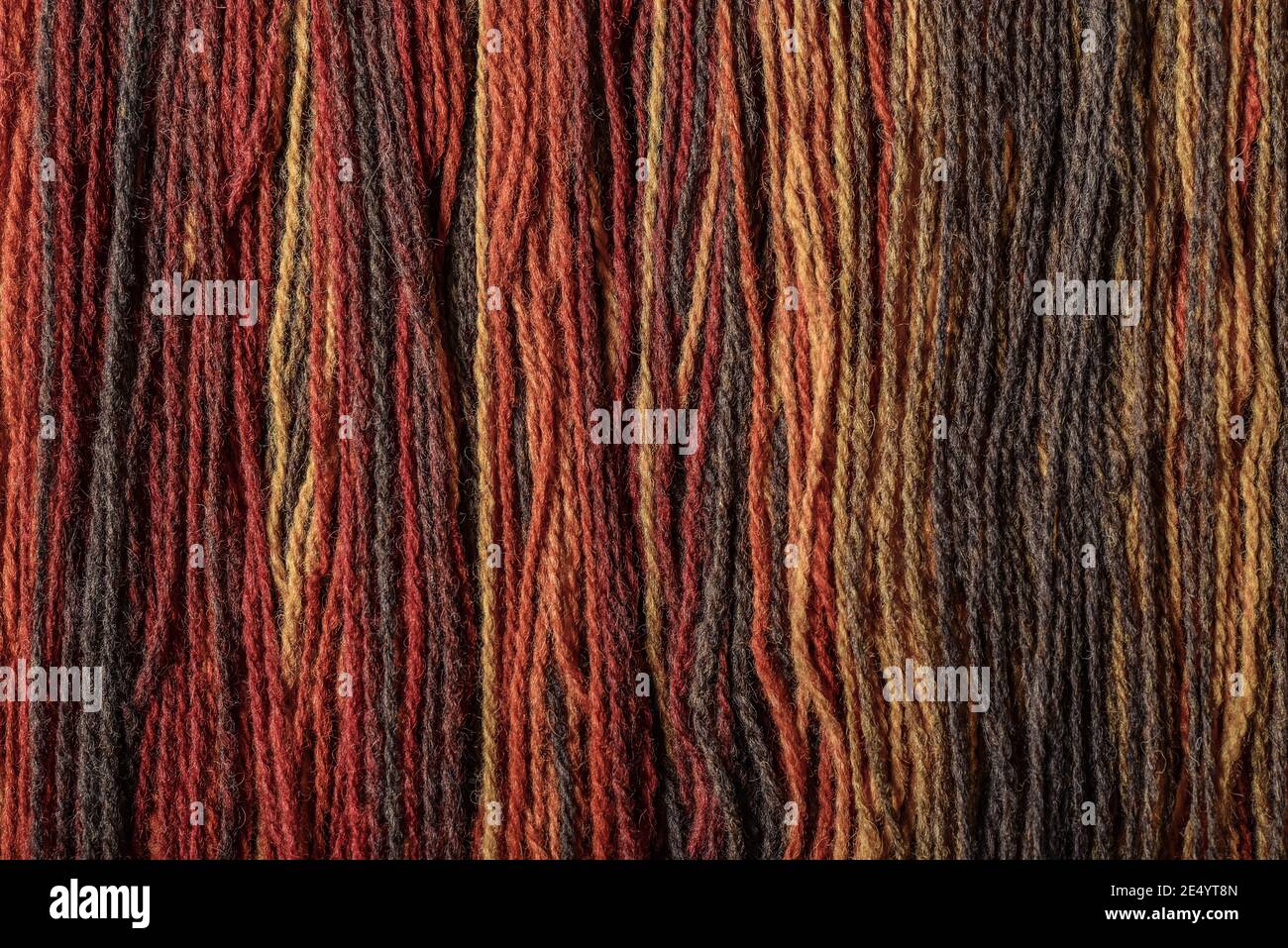 The beautiful colors of the dyeing yarn for the background Stock Photo ...